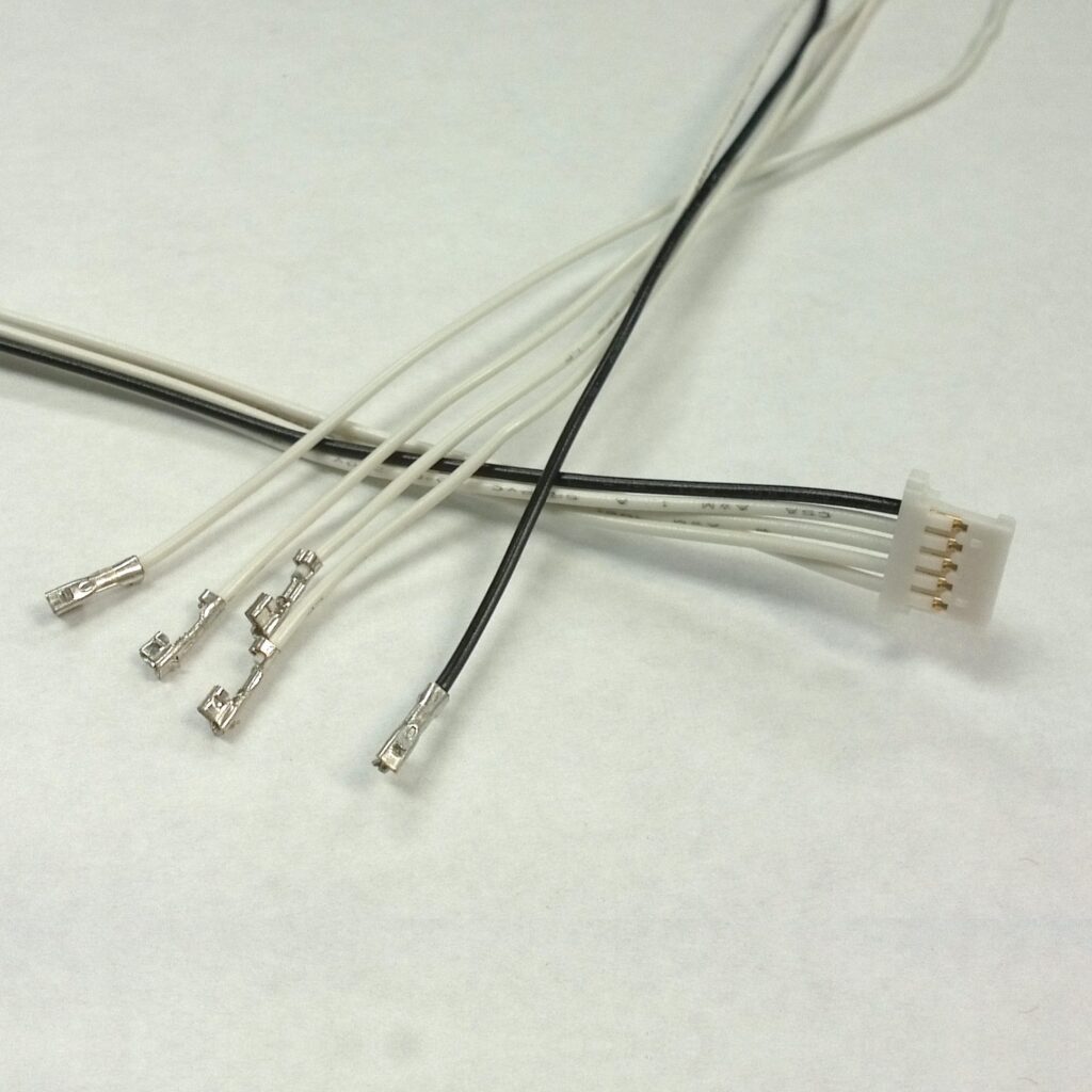 QD23341 (MOLEX 51146-0500 TO JST PHR CRIMPS) | Custom Cables | Quadrangle Products