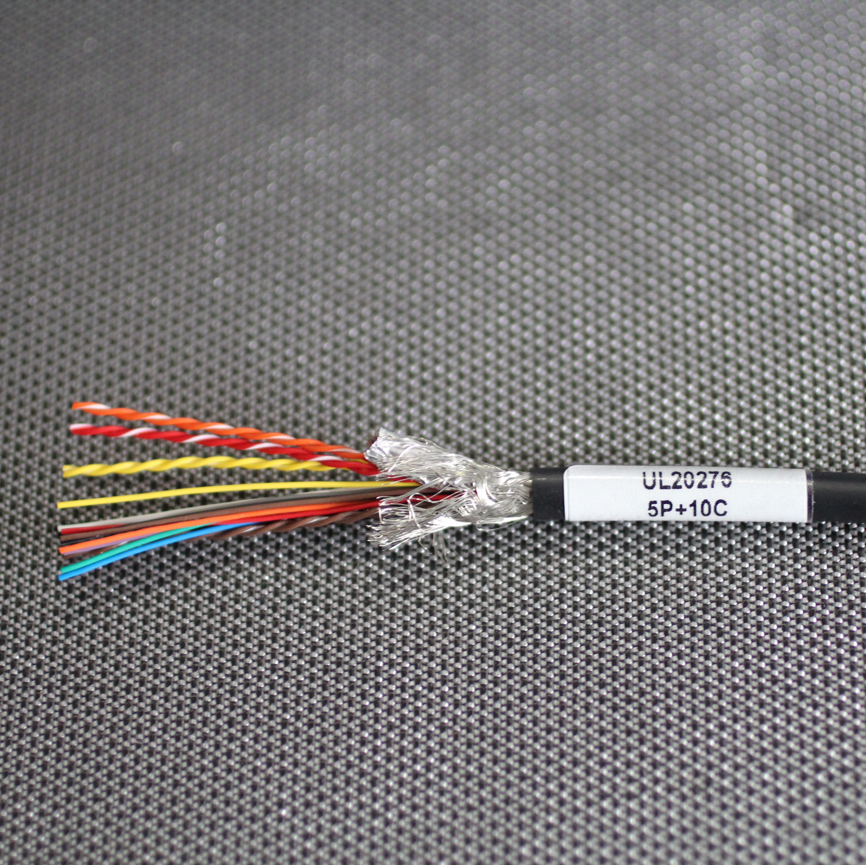 UL20276 5P+10C (ITEM 100-00407) | Custom Cables | Quadrangle Products Inc.